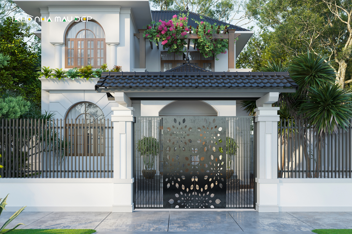99+ Mẫu cổng nhà đẹp, thịnh hành với giá tốt năm 2026